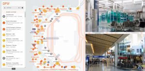 Terminal D at DFW map - Dallas Fort Worth Airport